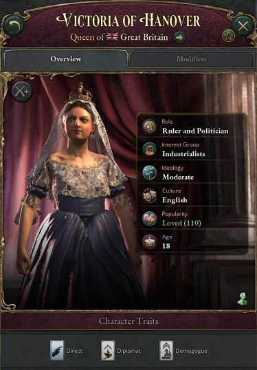 AAR/あるヴィクトリア女王の生涯/1 - Victoria3 Wiki