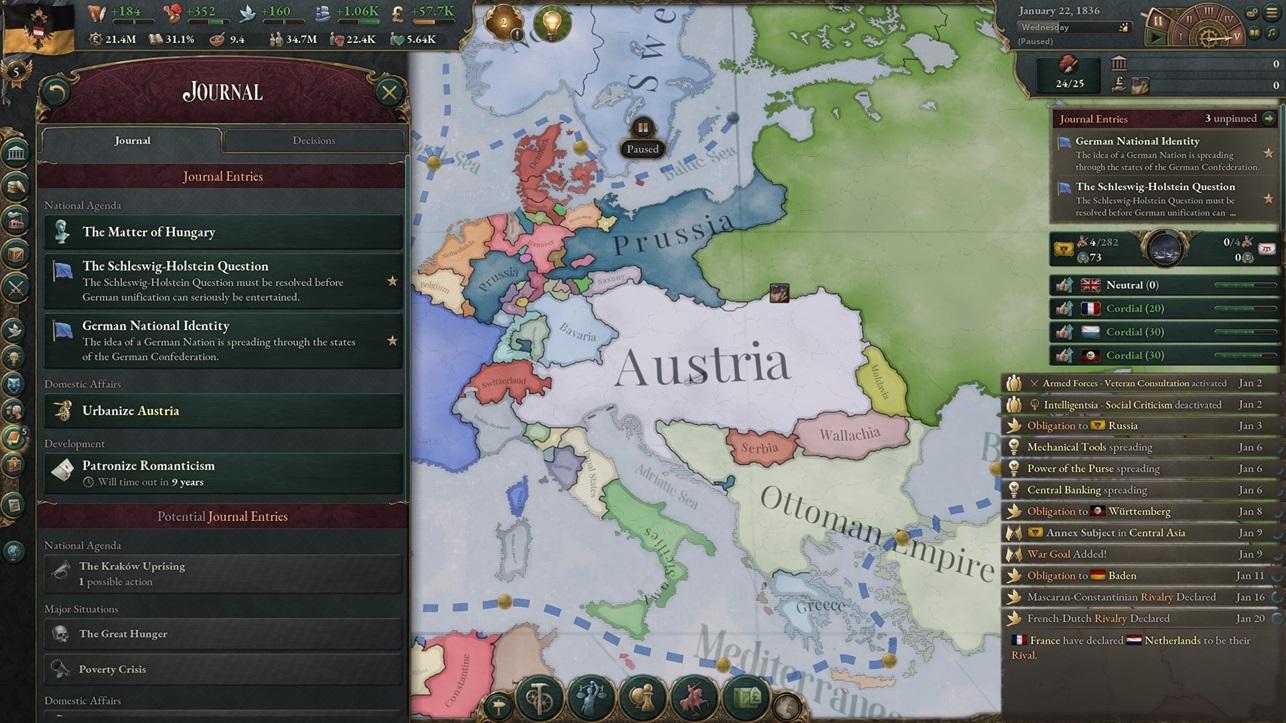 AAR/どう見てもドイツです。本当にありがとうございました。v1.5/1 - Victoria3 Wiki